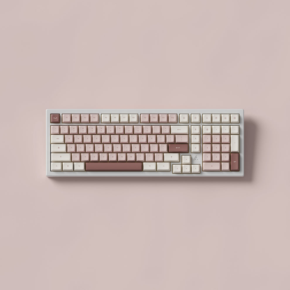 strawberry milk marshmallow keycaps – osume