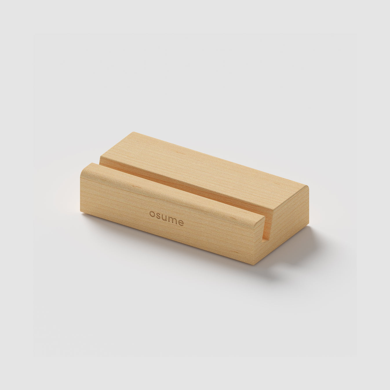 wooden memo stand – osume