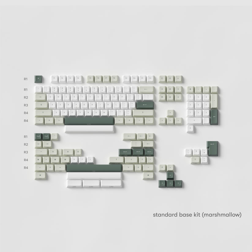 matcha marshmallow keycaps – osume