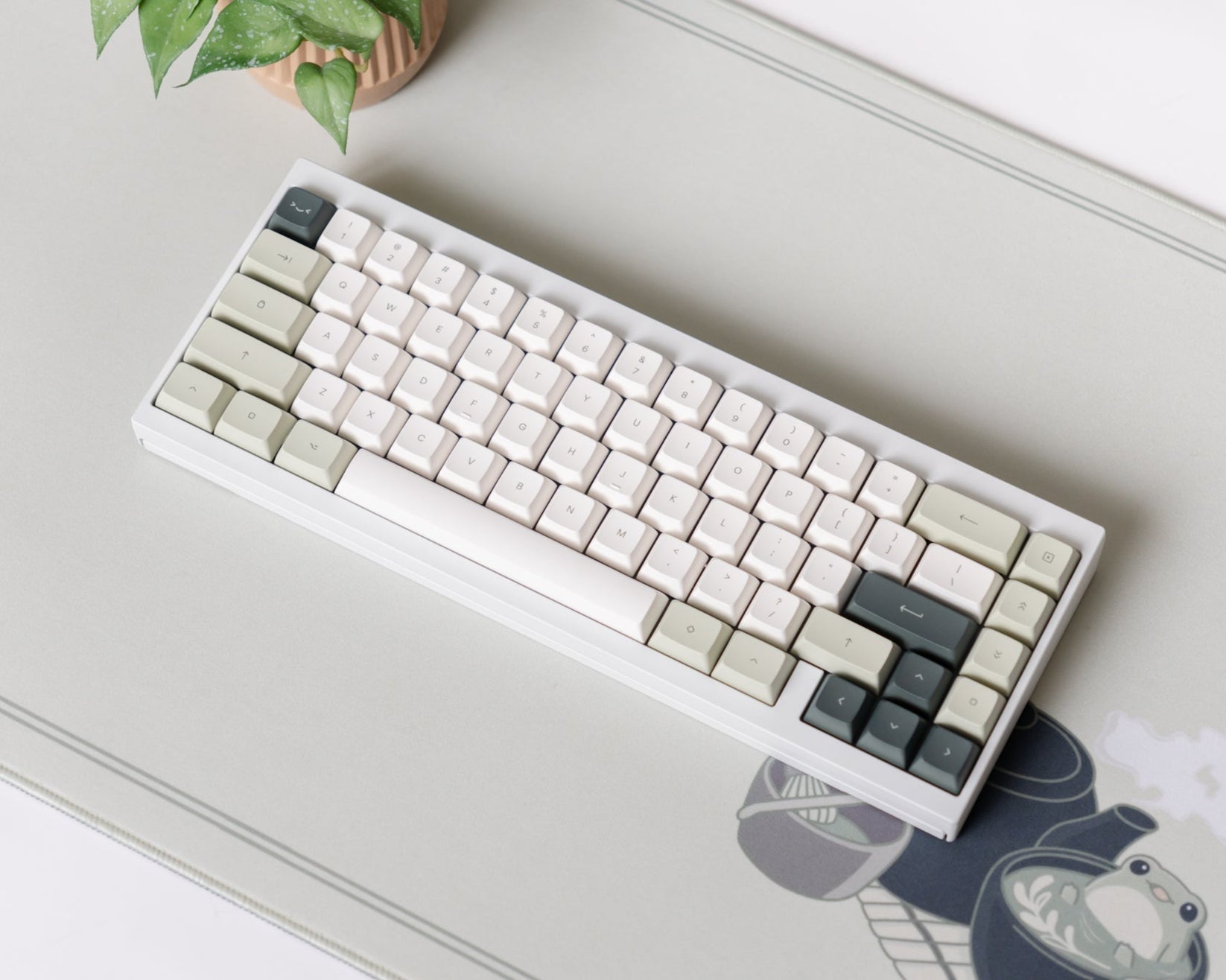 matcha marshmallow keycaps – osume