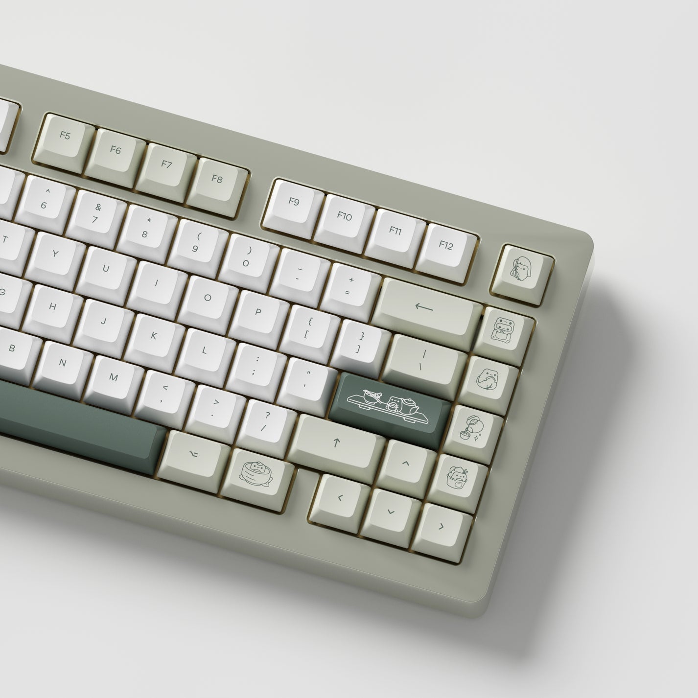 matcha marshmallow keycaps – osume
