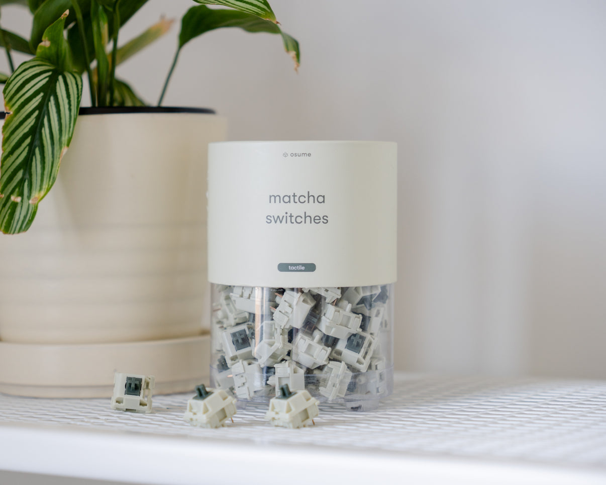 matcha tactile switches – osume