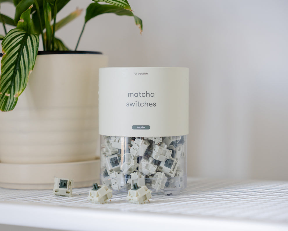 matcha tactile switches – osume