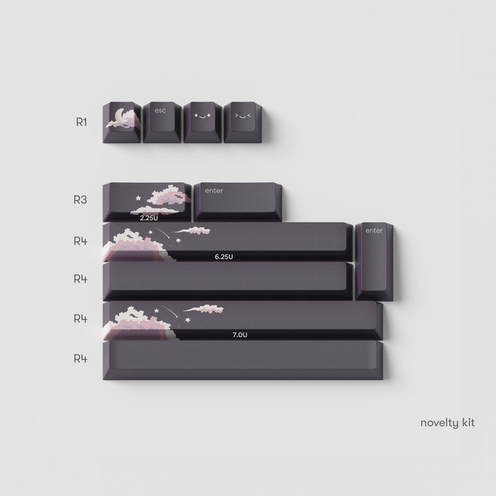 dusk keycaps – osume