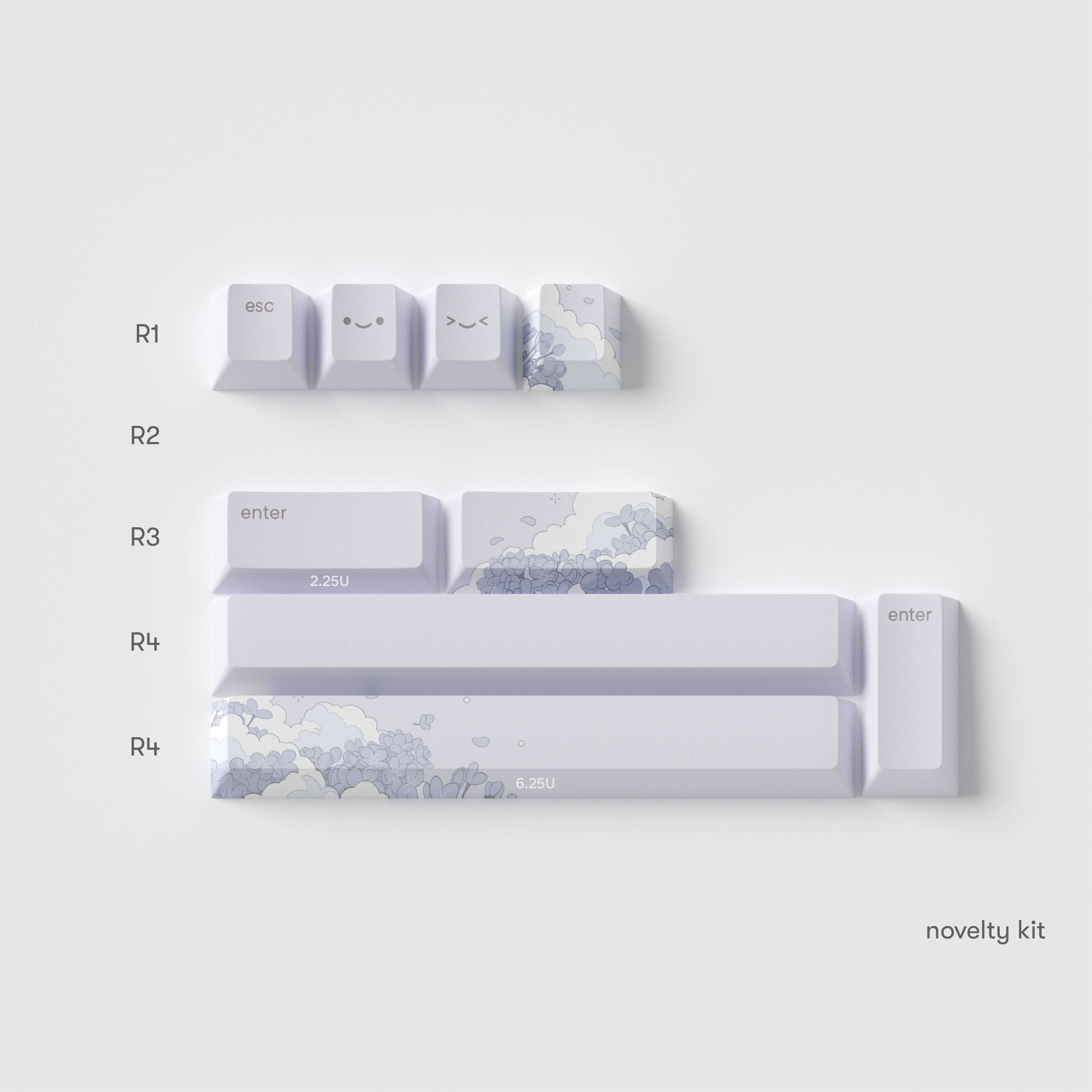 lilac dreams keycaps – osume