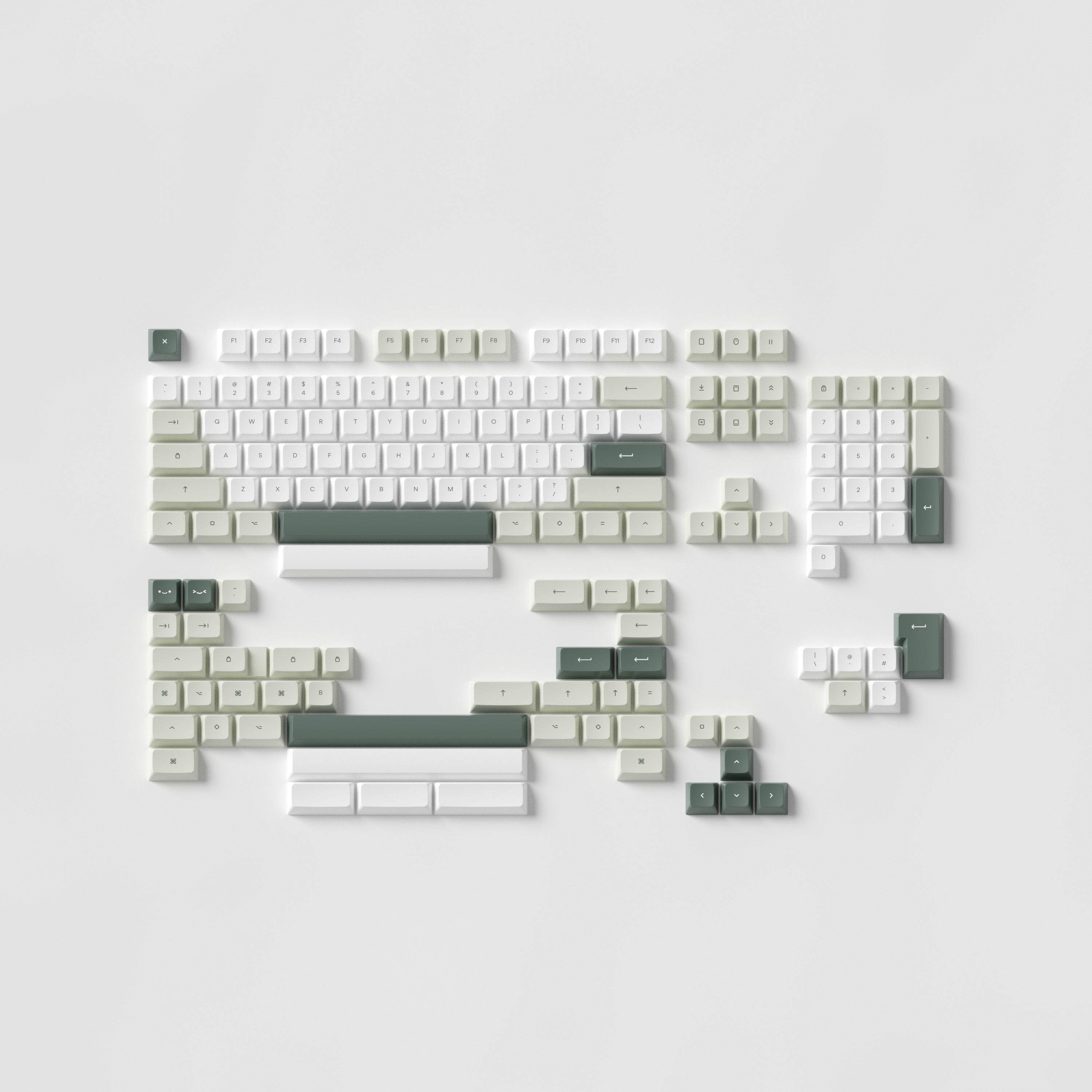 matcha marshmallow keycaps – osume