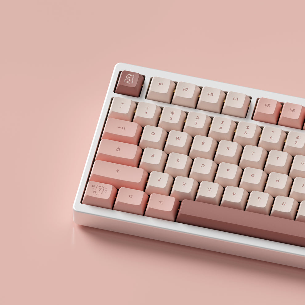 momo neko marshmallow keycaps – osume