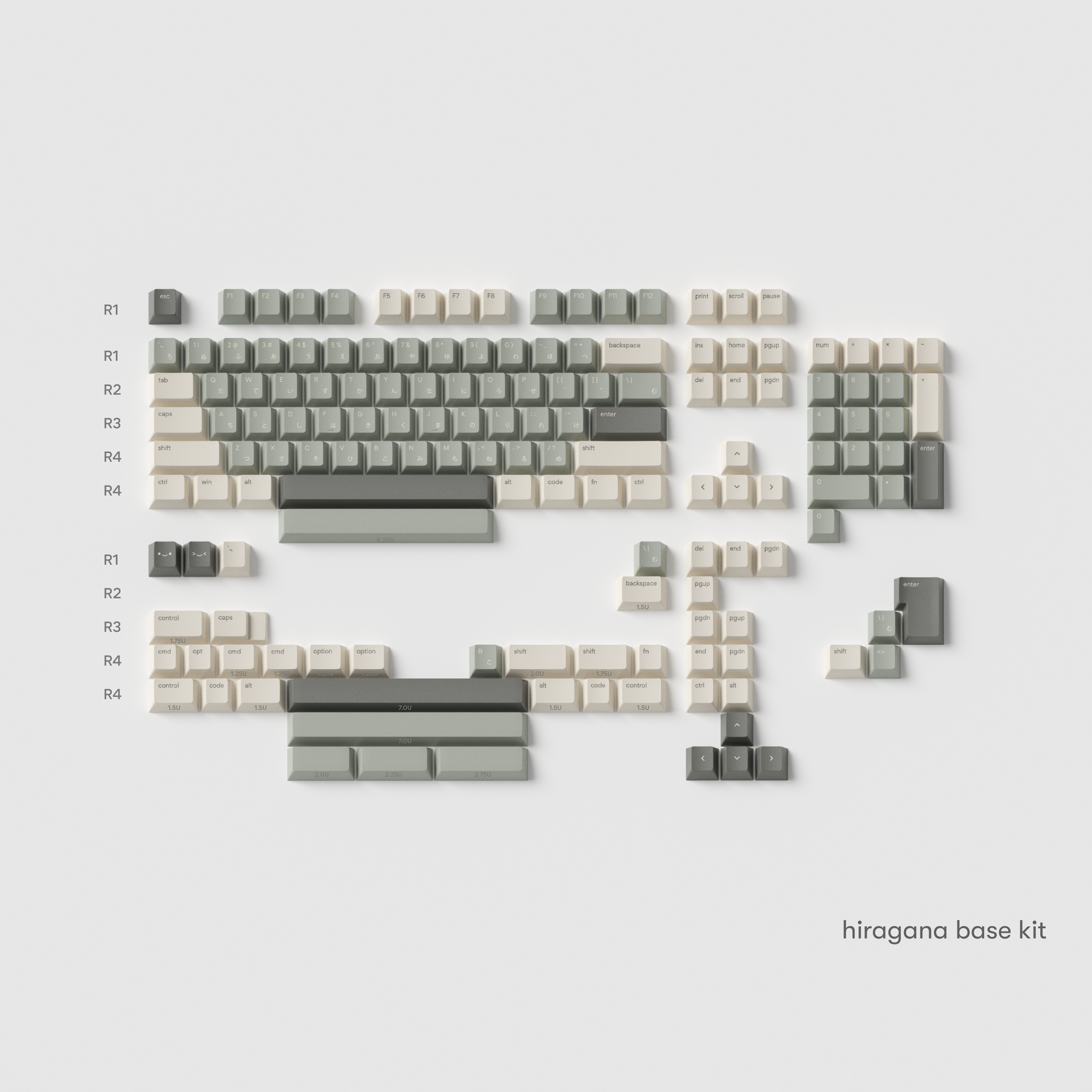 mori keycaps – osume