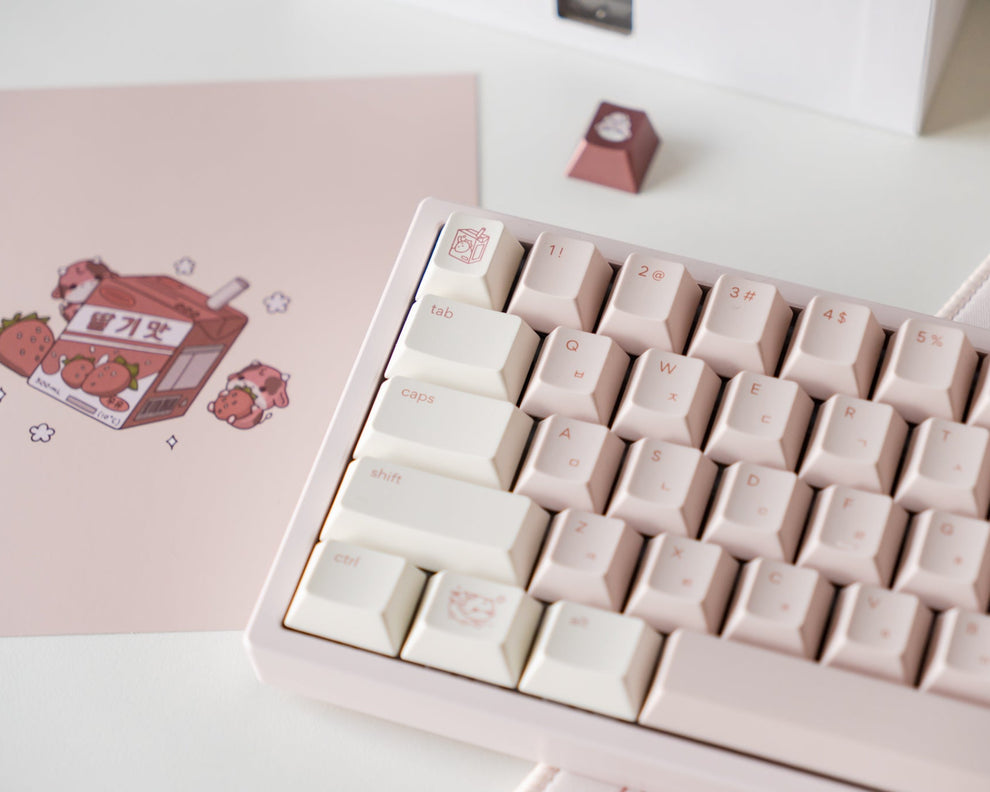 strawberry milk keycaps – osume