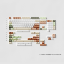 zen marshmallow keycaps – osume