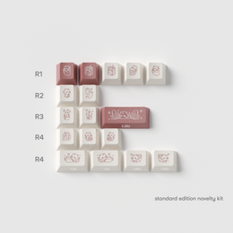 strawberry milk keycaps – osume