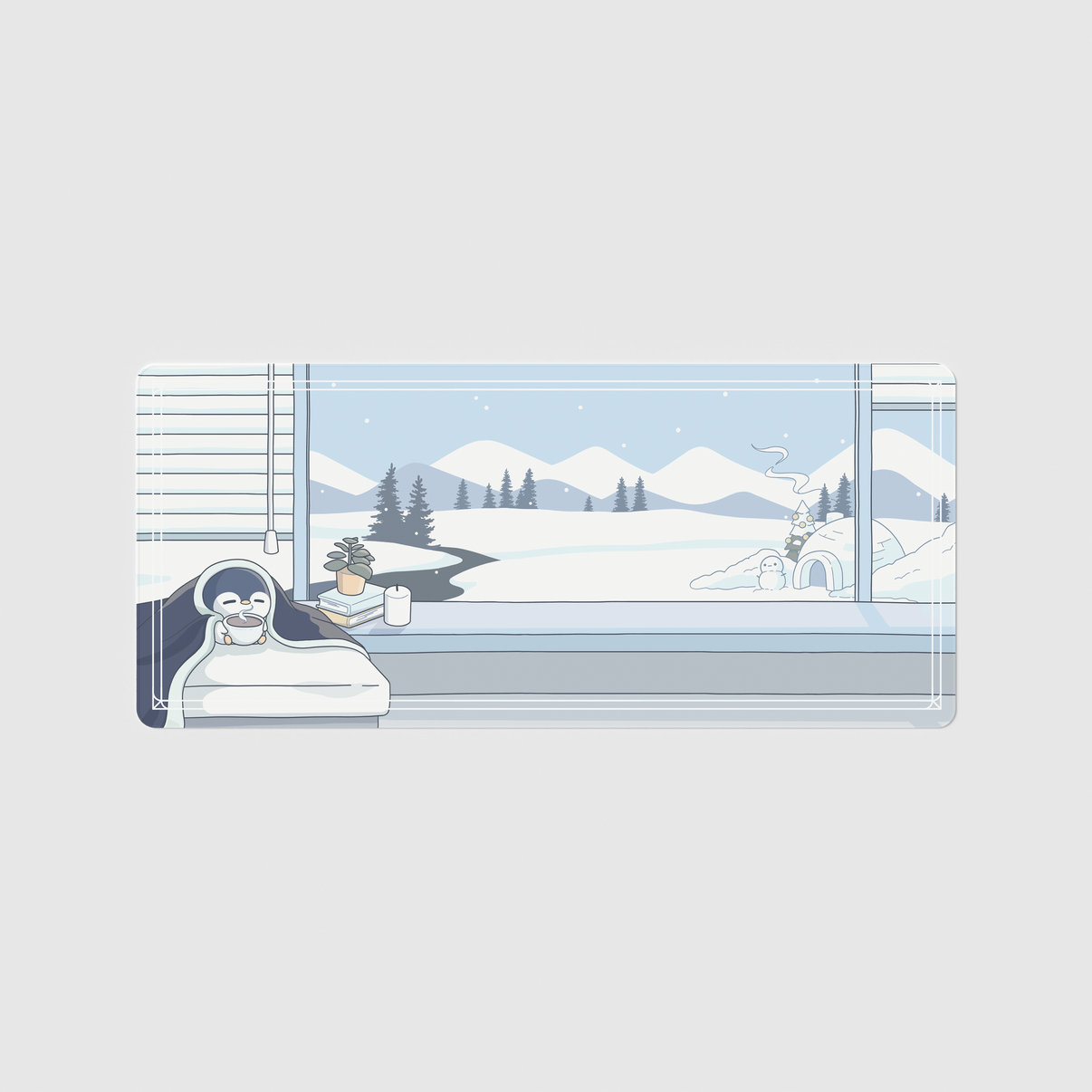 winterglow special edition deskmat – osume